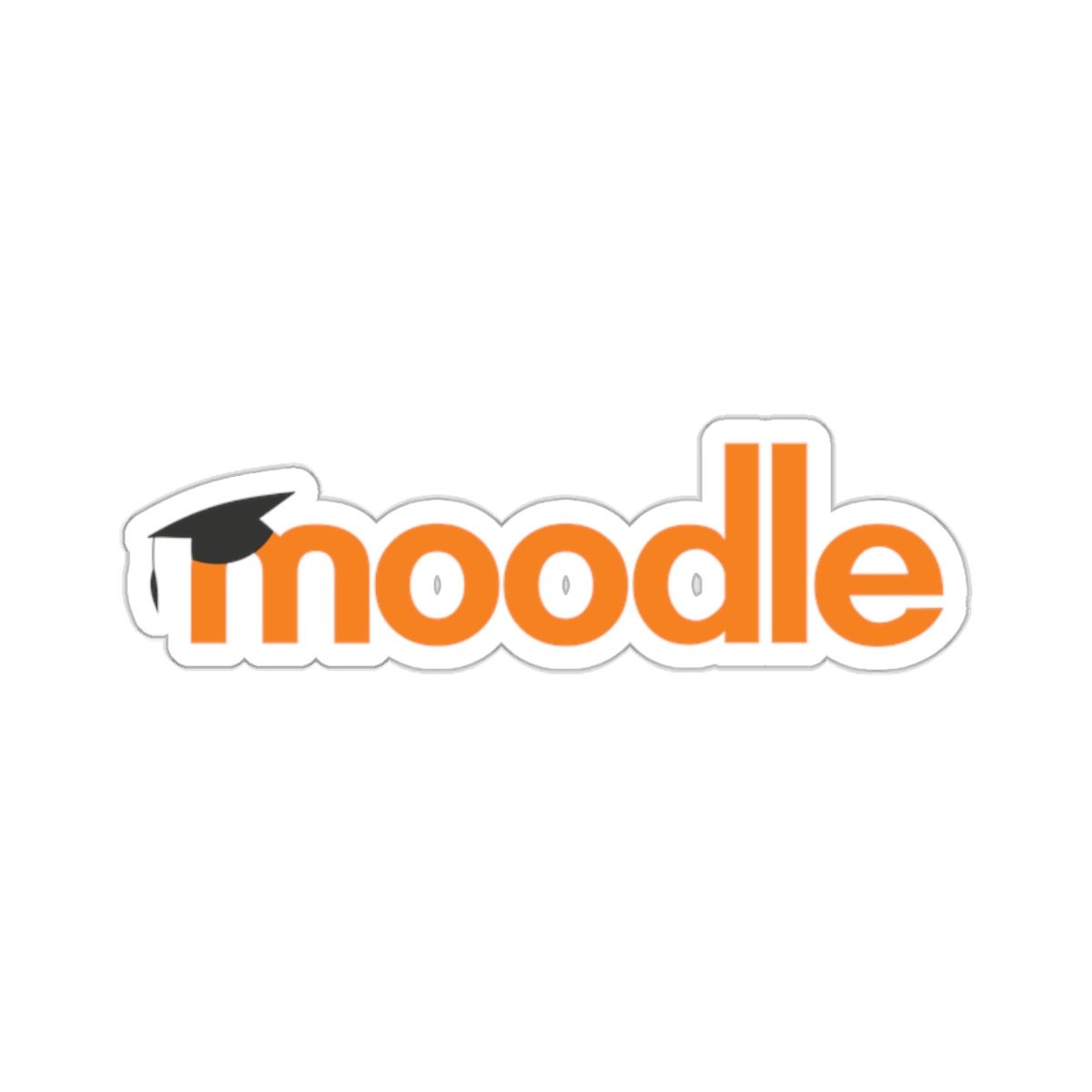 Moodle Logo Sticker - Moodle
