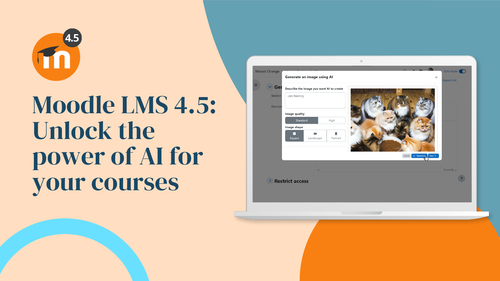 Moodle LMS 4.5: Unlock the power of AI for your courses - Moodle US