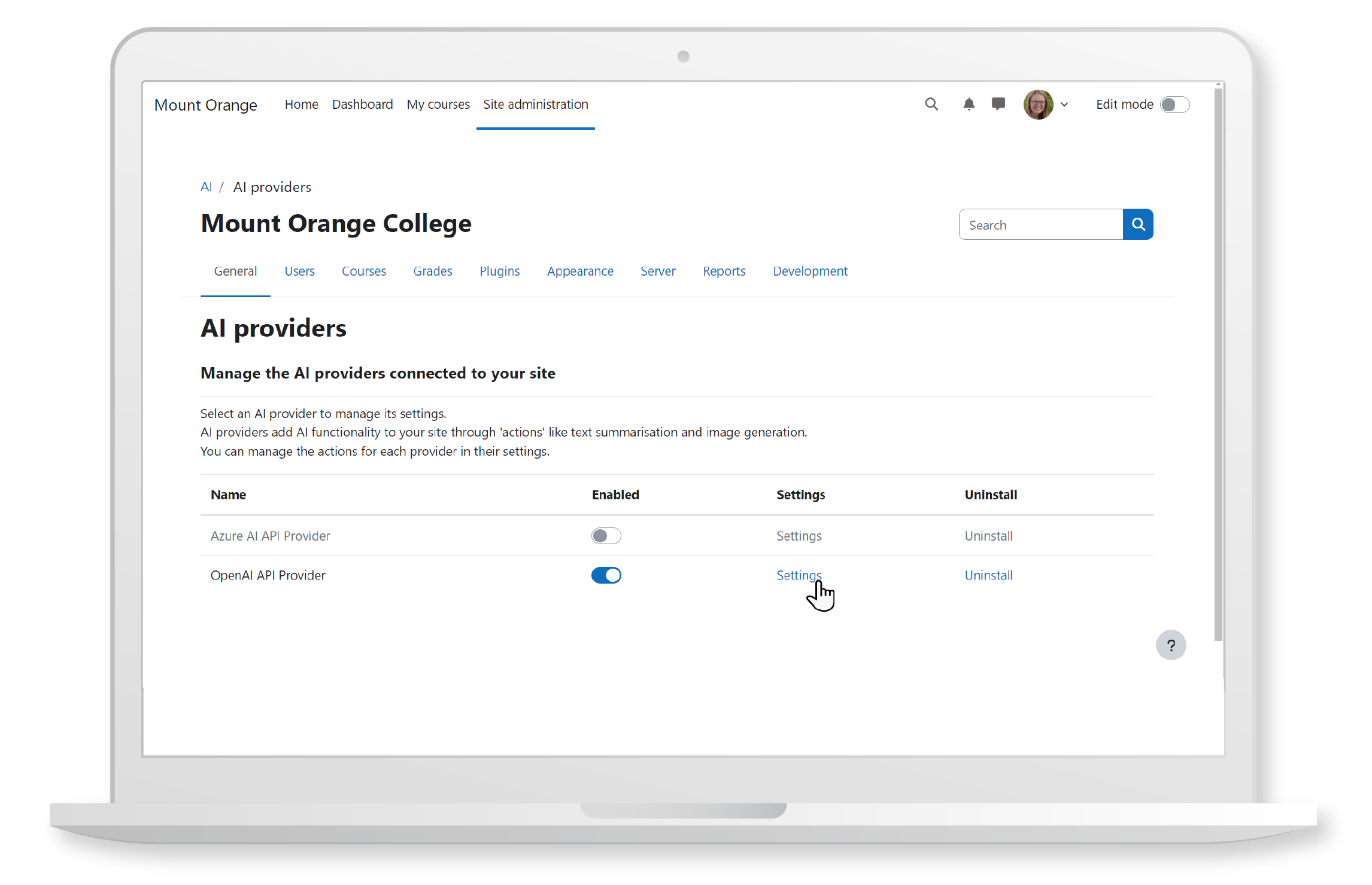 Moodle Lms 45 Unlock The Power Of Ai For Your Courses Moodle Us