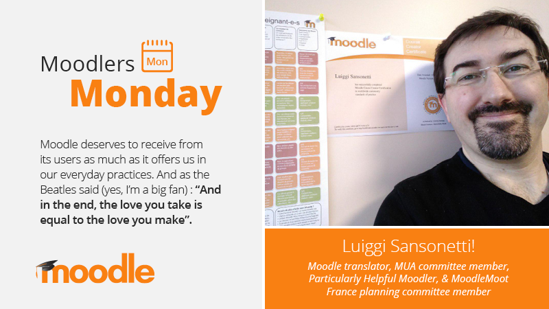 Moodlers Segunda-feira: Cruzamos para a França para conversar com o ...