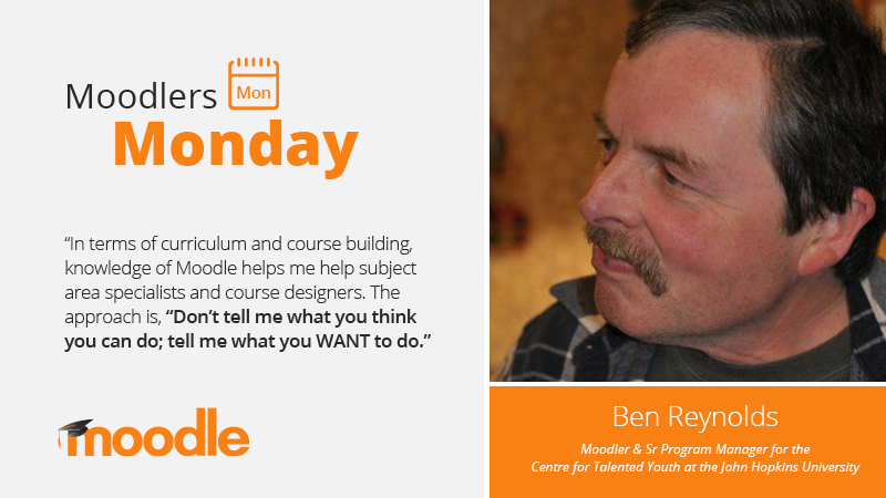 Moodlers Monday in Baltimore with Ben Reynolds - Moodle