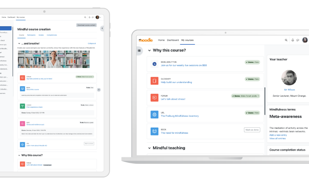Welcome to a new user experience - Moodle 4.0 is here! - Moodle