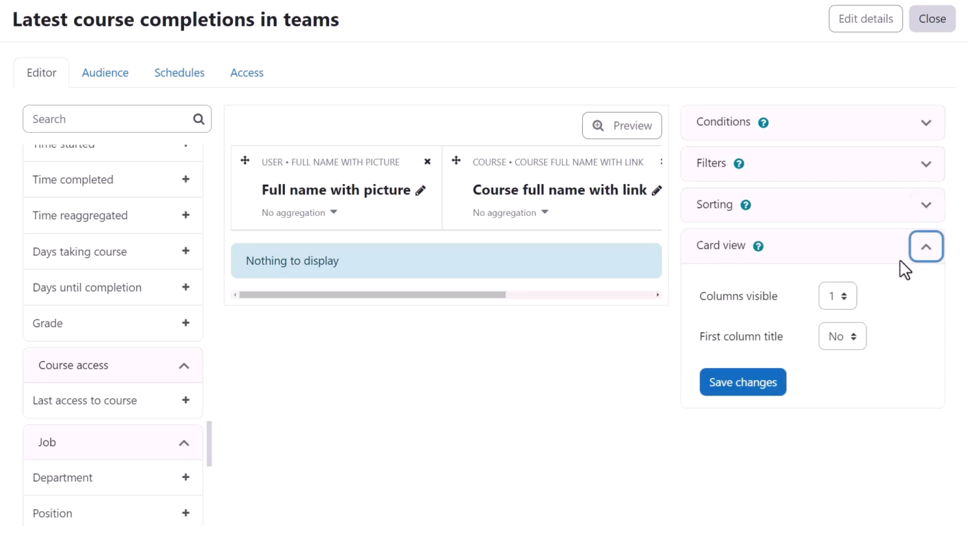 Easily Create Custom Reports With Moodle Workplace 4