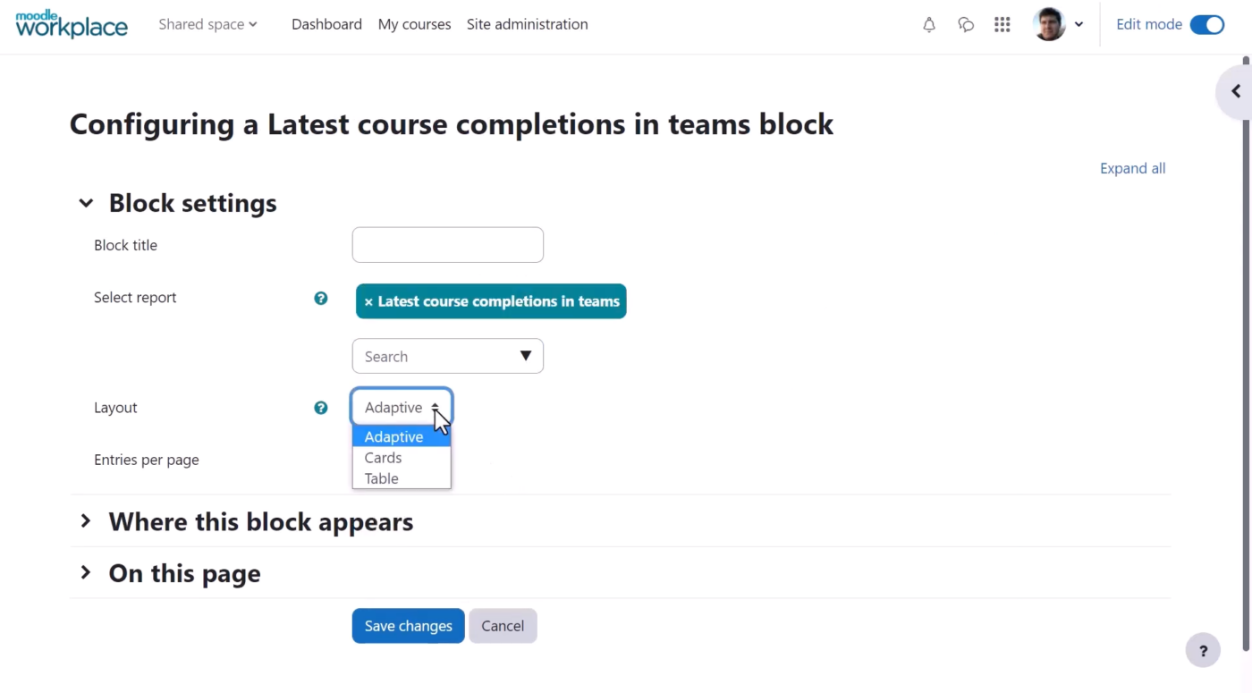 Easily create Custom Reports with Moodle Workplace 4