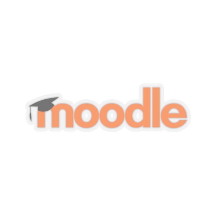 Moodle Logo Sticker - Moodle